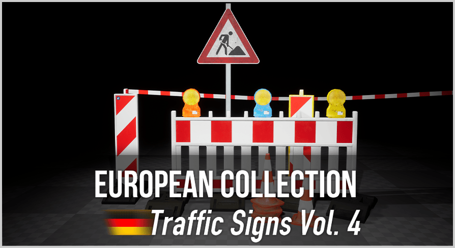 European Collection: German Traffic Signs Vol. 4 - Construction Site ...