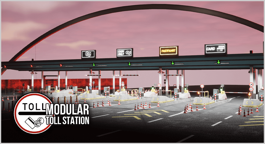 Modular Toll Station - Vol. 2 | Get-Assets